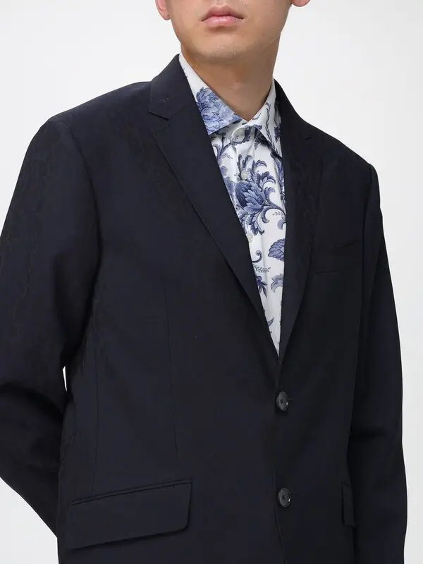 Etro Wool Single-breasted Blazer
