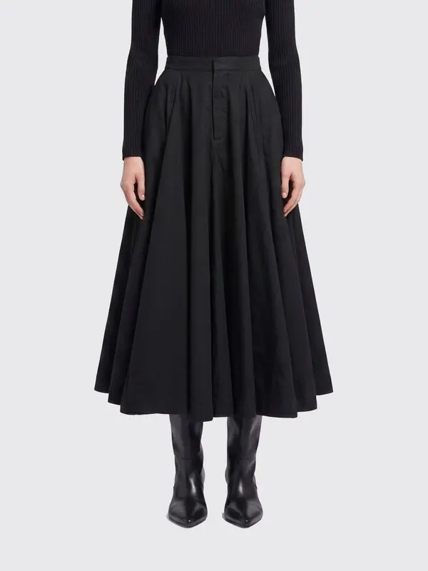 Balenciaga Cotton Midi Skirt