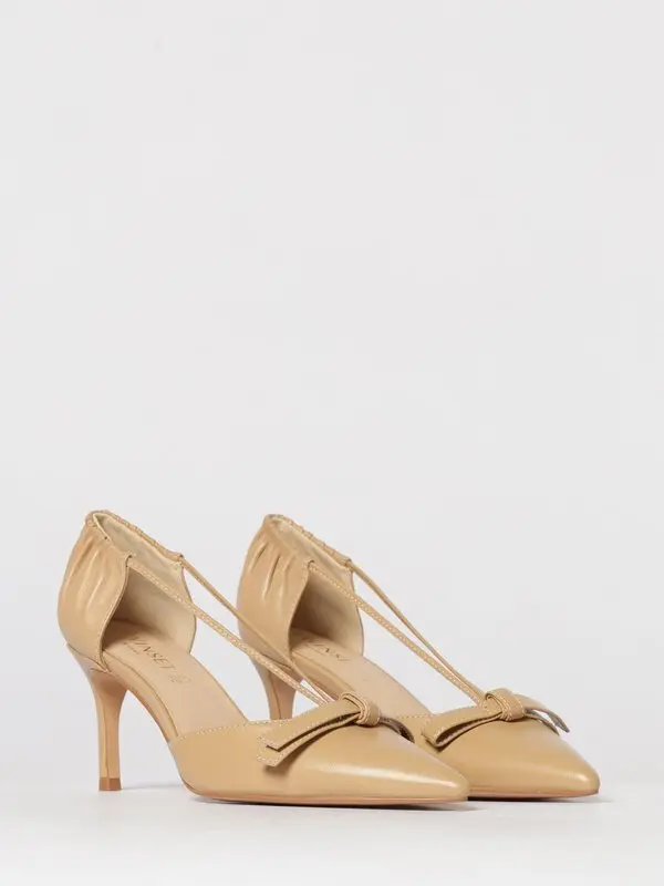 TWINSET Leather Pumps With Bow
