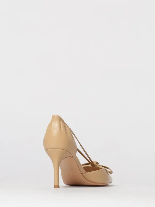 TWINSET Leather Pumps With Bow