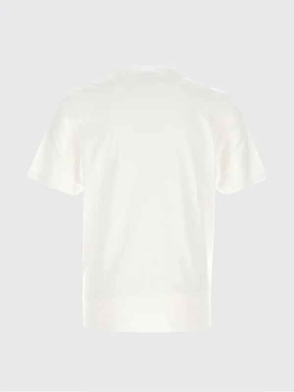 Maison Kitsuné Cotton T-shirt With Logo - White