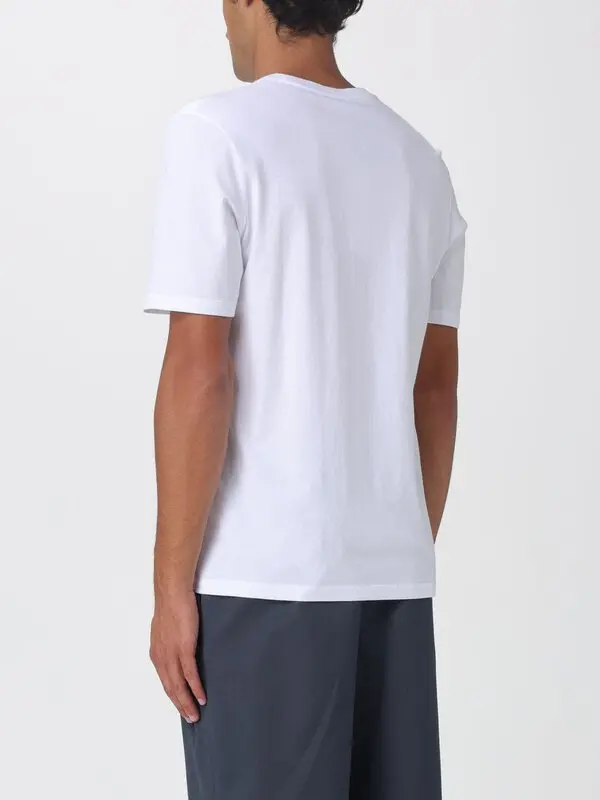 Maison Kitsuné Cotton T-shirt With Logo - White