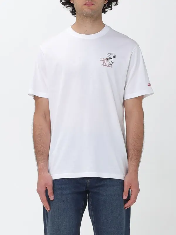 MC2 SAINT BARTH Cotton Crew Neck T-shirt - White 2