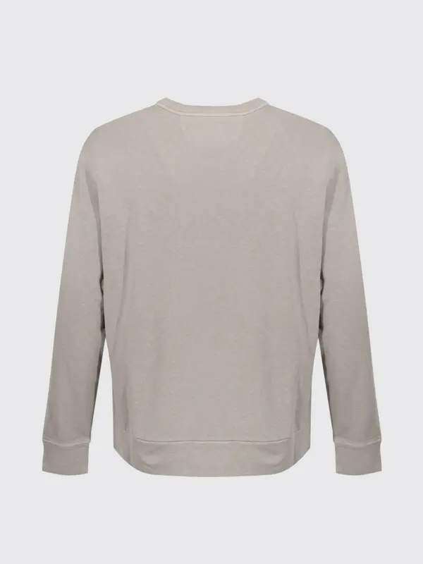 C.P. COMPANY Cotton Crew Neck Sweatshirt - Grey