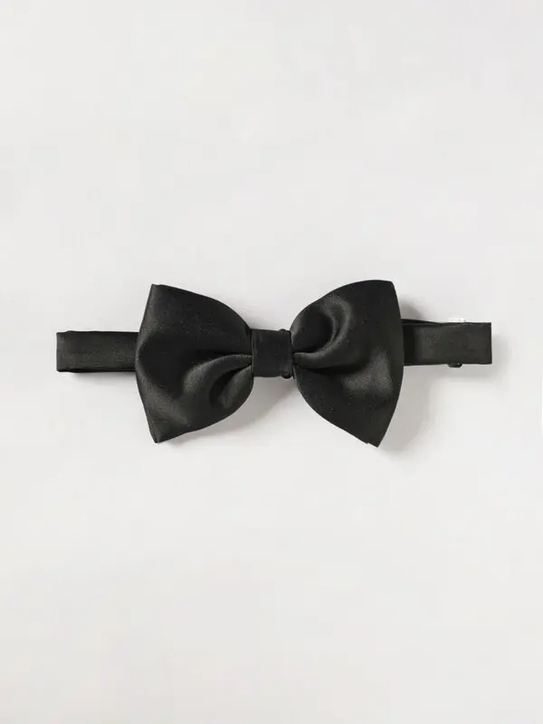 Tagliatore Silk Bow Tie - Black