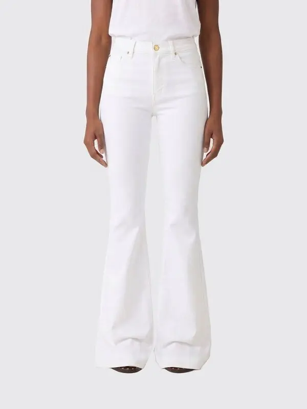 DONDUP Flared Cotton Denim Jeans