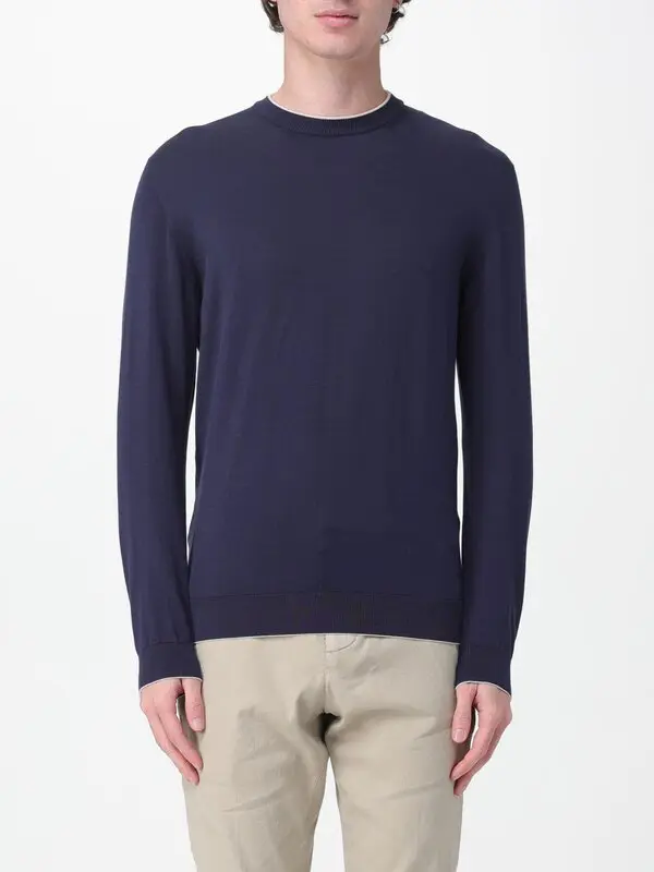 Eleventy Pullover Jumper - Blue