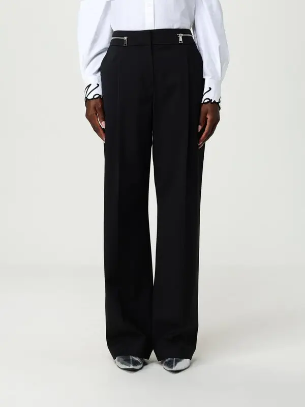 Karl Lagerfeld Tailored Wide Leg Trousers