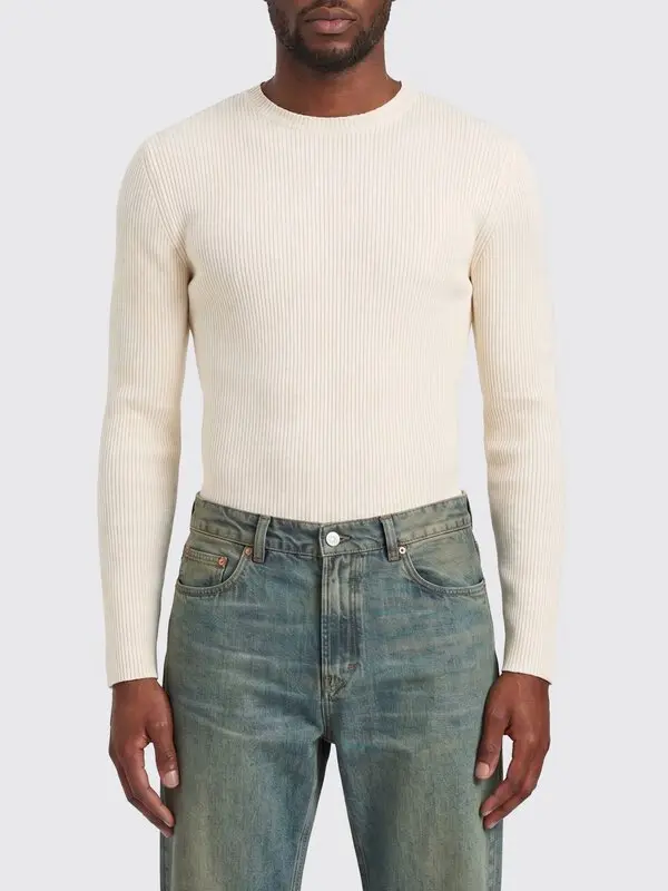 Our Legacy Silk Crew Neck Jumper - White