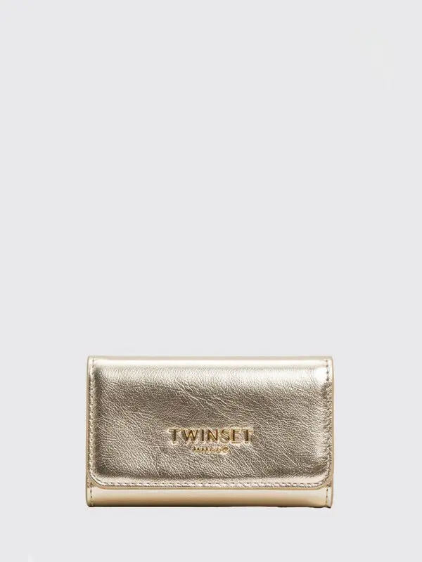 TWINSET Laminated Synthetic Leather Book Keychain