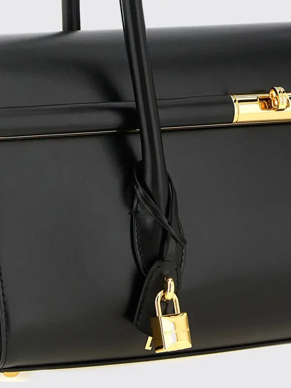 Dolce & Gabbana Marlene Grained Calfskin Leather Shoulder Bag