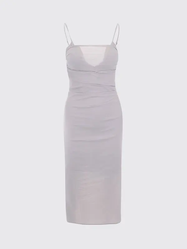 Patrizia Pepe Ruched Midi Sheath Dress