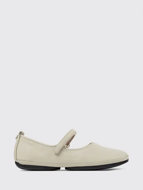 Camper Ballet Pumps With Strap Detail