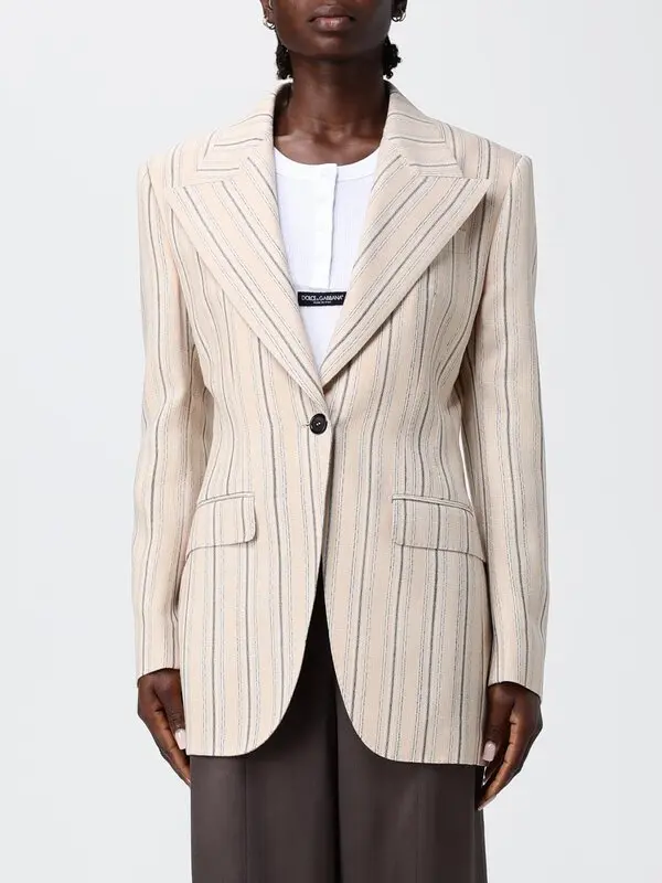 Dolce & Gabbana Viscose Single-breasted Blazer