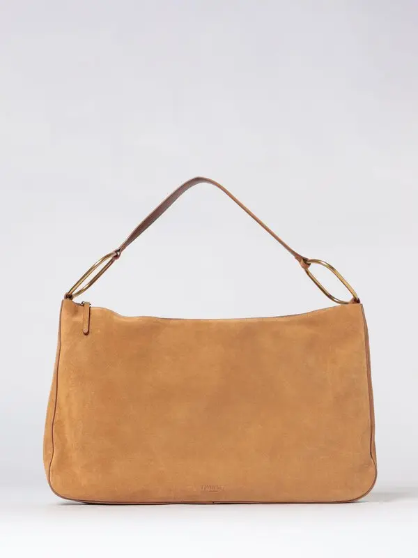 TWINSET Liliane Suede Shoulder Bag