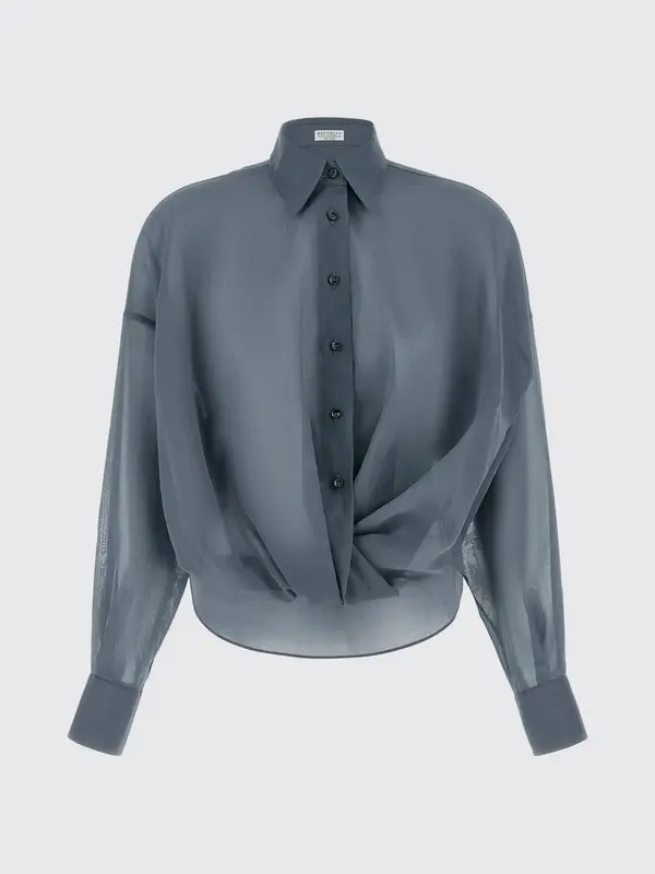 Brunello Cucinelli Shirt Colour - Blue