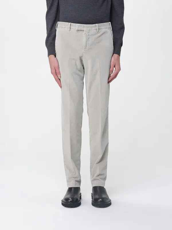 PT TORINO Tailored Corduroy Trousers - Grey