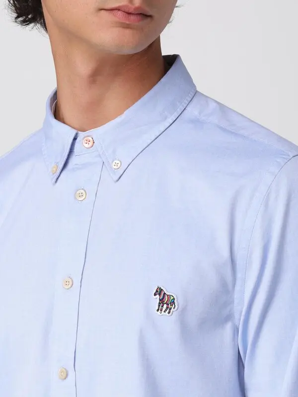 Paul Smith Shirt Colour - Gnawed Blue