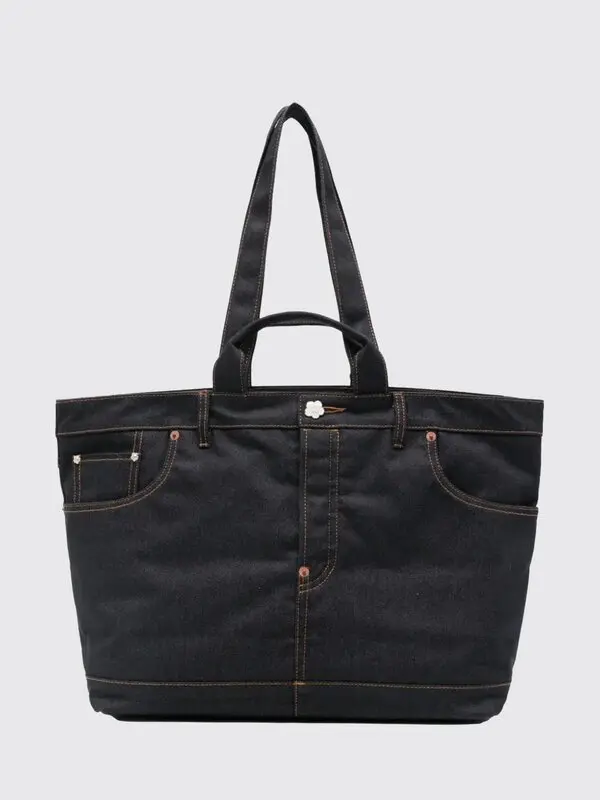Kenzo Cotton Denim Tote Bag
