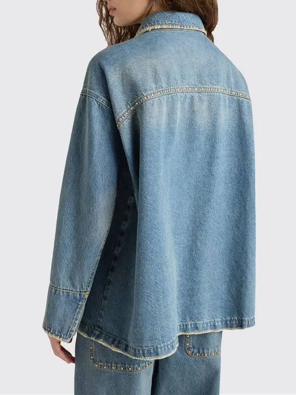 Momoni Denim Double Breasted Jacket
