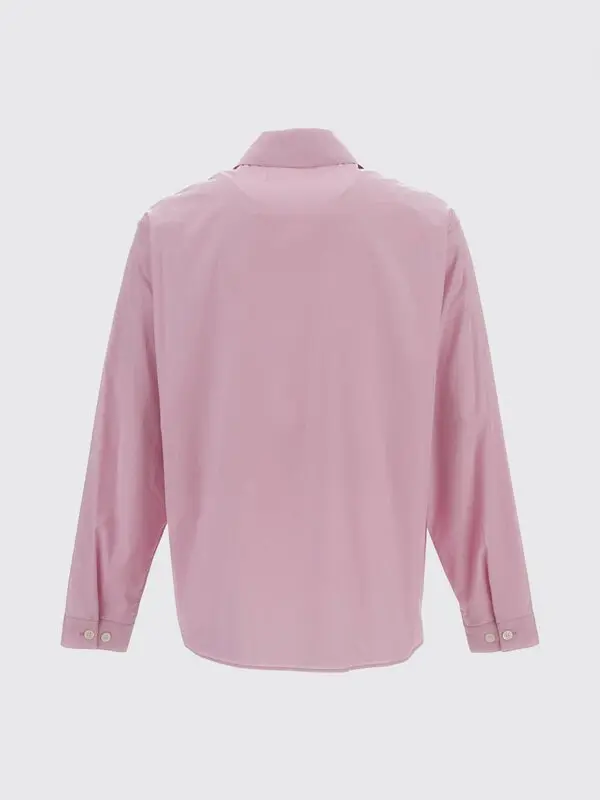 Marni Organic Cotton Shirt With Logo - Quartz