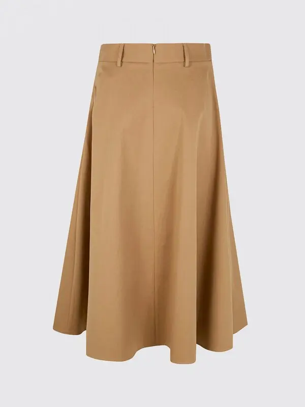 SEMICOUTURE Cotton Midi Skirt