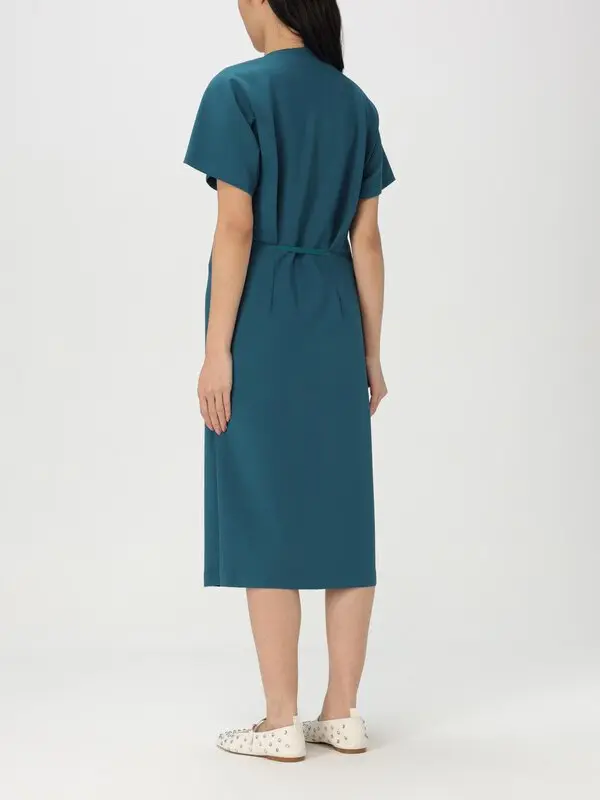 Moschino V-neck Midi Dress