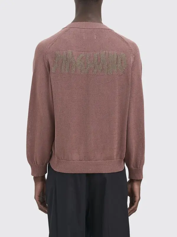 MAGLIANO Cotton Cardigan With Logo - Pink