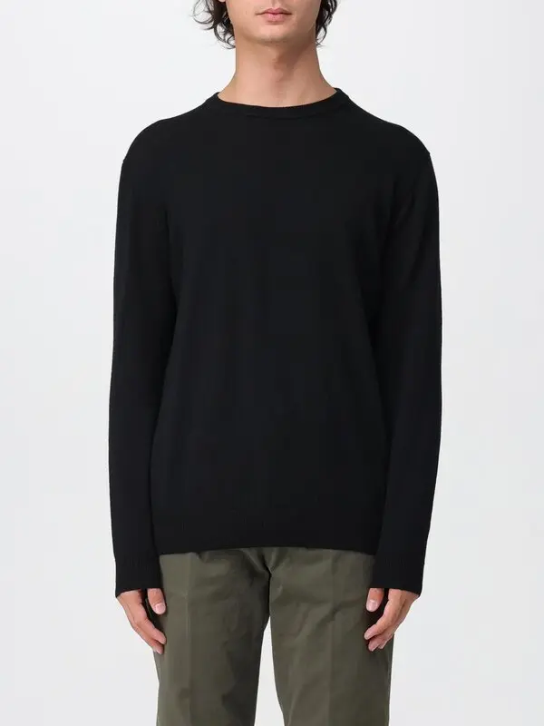 Add Crew Neck Fine Knit Pullover