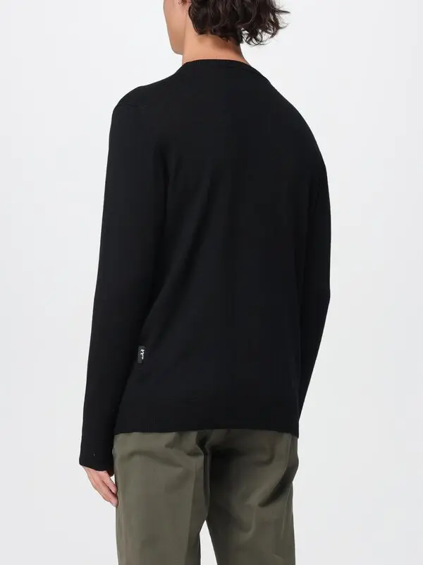 Add Crew Neck Fine Knit Pullover