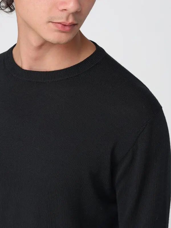 Add Crew Neck Fine Knit Pullover