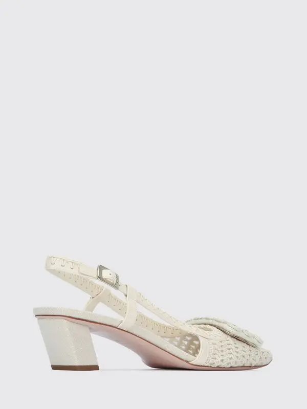 ROGER VIVIER Belle Vivier Braided Slingback Pumps With Rhinestones