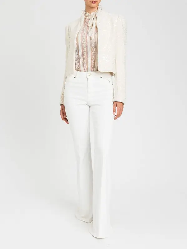 TWINSET Bouclé Sequin Jacket