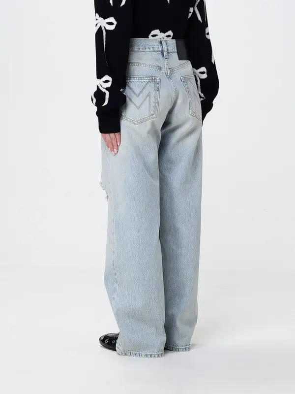 Marc Jacobs Distressed Wide-leg Jeans
