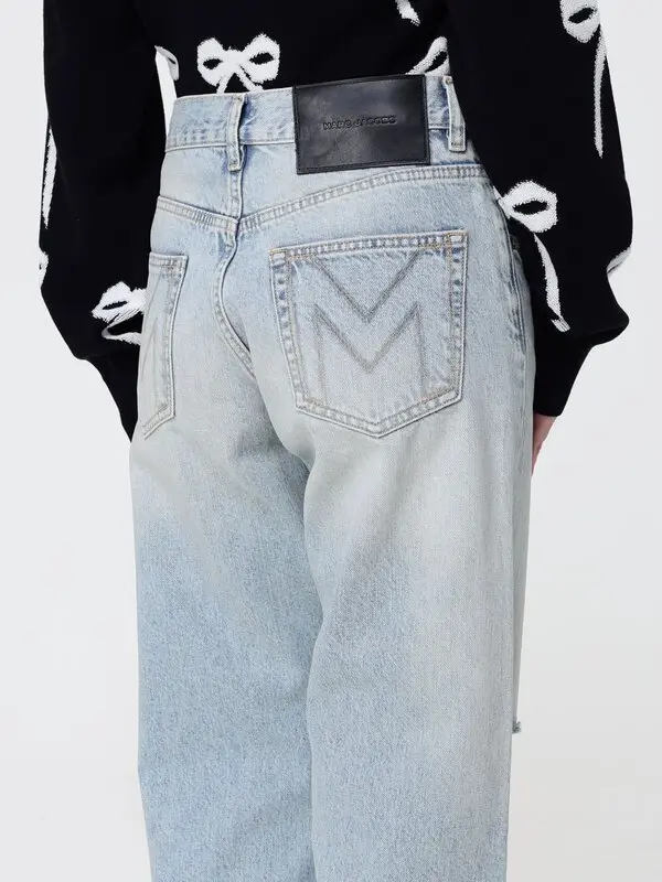 Marc Jacobs Distressed Wide-leg Jeans
