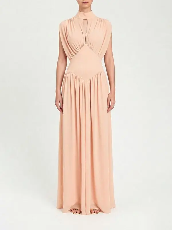 TWINSET Crêpe Long Dress