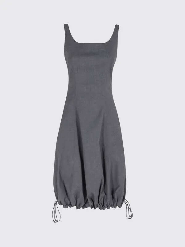 Coperni Viscose Mini Dress With Drawstring