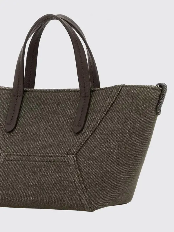 Brunello Cucinelli Cotton Canvas Bag