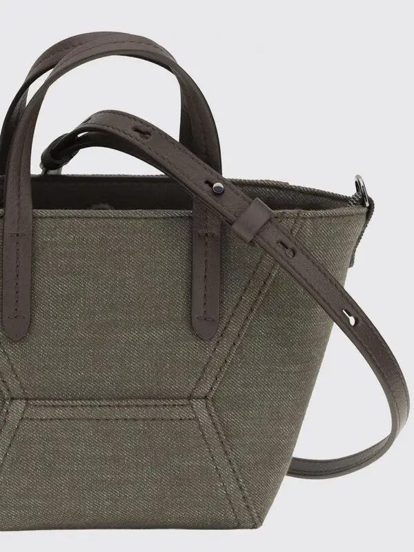 Brunello Cucinelli Cotton Canvas Bag