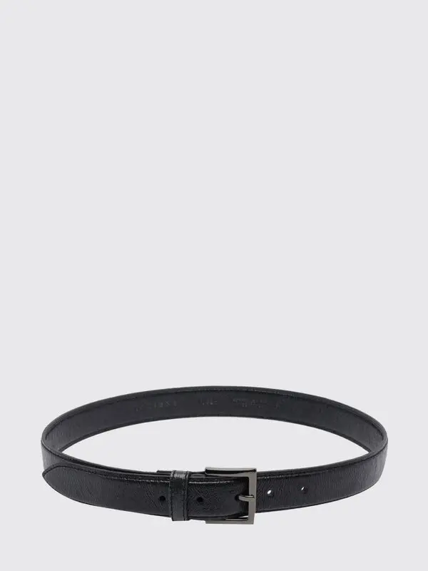 Orciani Crinkled Leather Belt