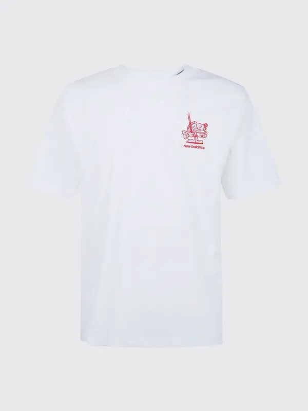 NEW BALANCE Printed Cotton T-shirt