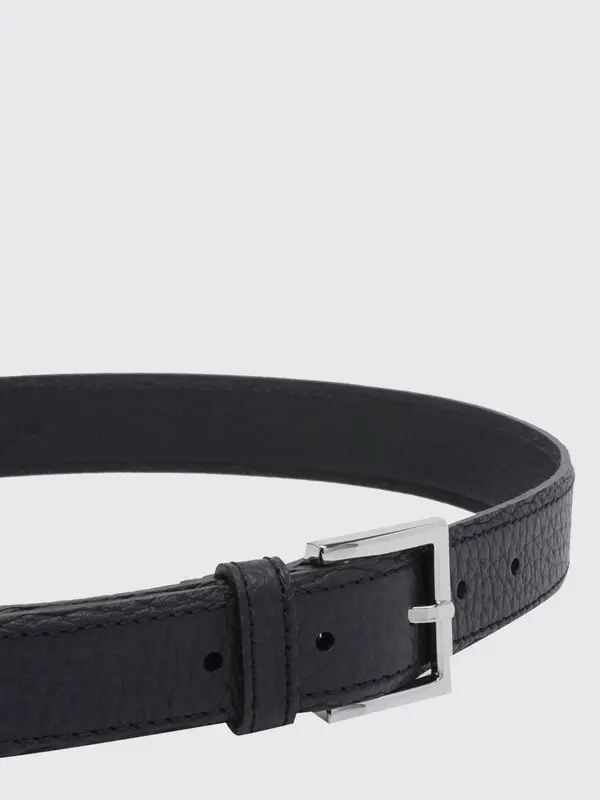 Orciani Hammered Leather Belt