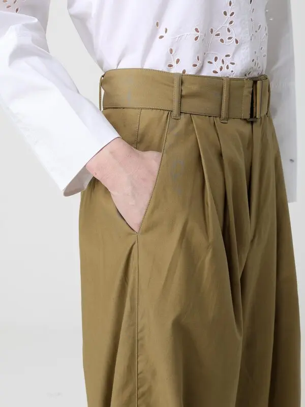 Soeur Cotton Wide Leg Trousers