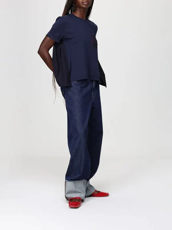 Marni Cotton T-shirt With Patch Pocket