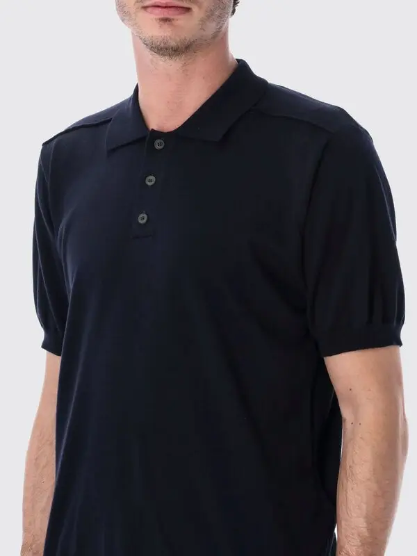 C.P. COMPANY Cotton Polo Shirt - Blue