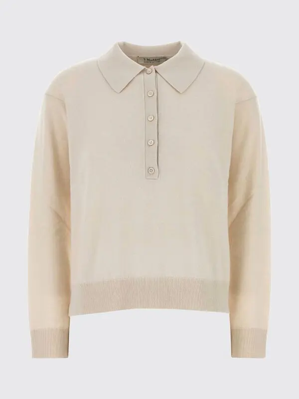 Max Mara Wool Knit Polo Shirt