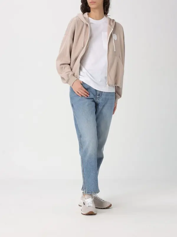 Brunello Cucinelli Sweatshirt Colour - Brown