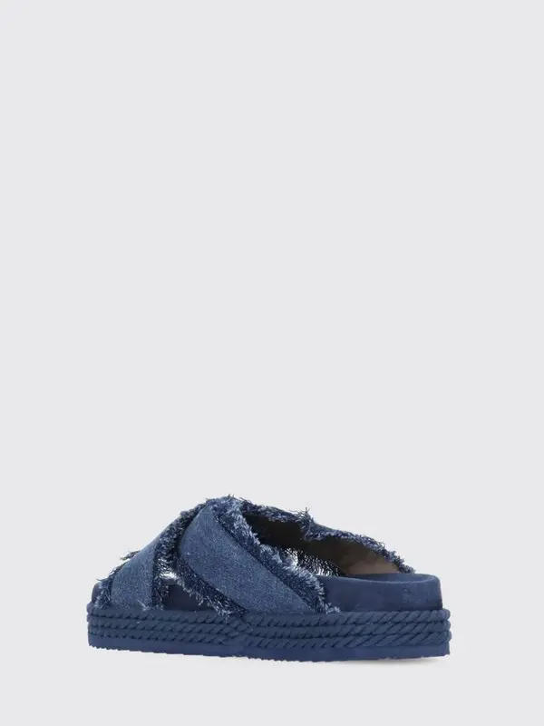Mou Cotton Denim Sandals