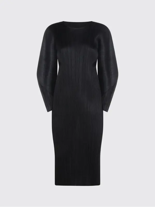 Issey Miyake Midi Crêpe Dress