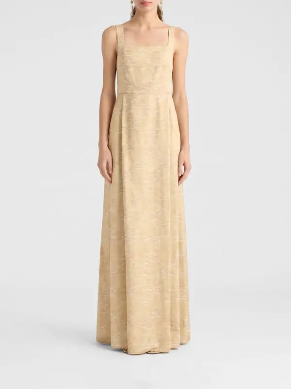 Momoni Jacquard Viscose Evening Gown